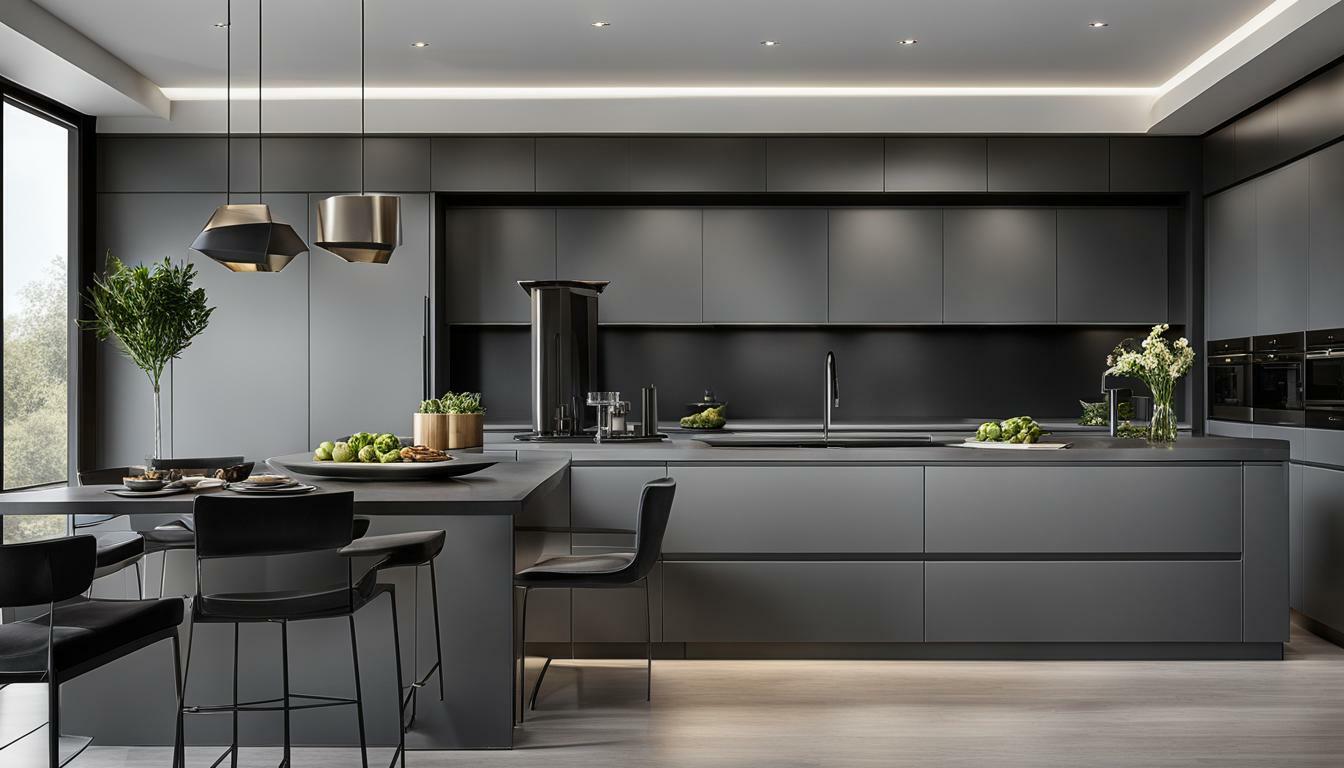 Revamp Your Home with Radiant Gray Kitchen Cabinets